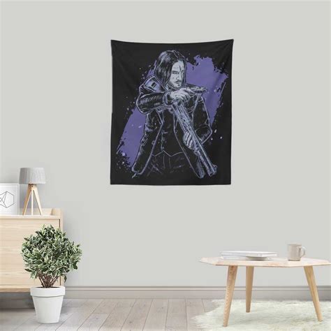 The Lethal Assassin Wall Tapestry Once Upon A Tee