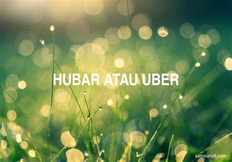 Hubar Atau Uber Kamus Besar Bahasa Indonesia Kbbi