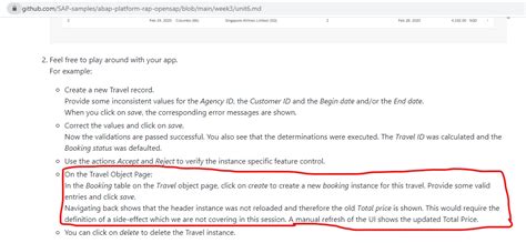 Sap Abap Rap And Fiori Elements To Refresh Calculate Sap Community