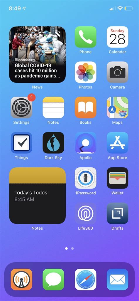 My Ios 14 Setup June 2020 Iossetups