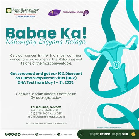 Asian 🌸 Babae Ka Kalusugan Bigyang Halaga 🌸 Cervical Cancer Is The