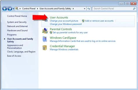 Control Panel Password Reset Problem