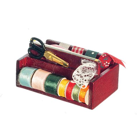 Dollhouse Miniature Large Sewing Set