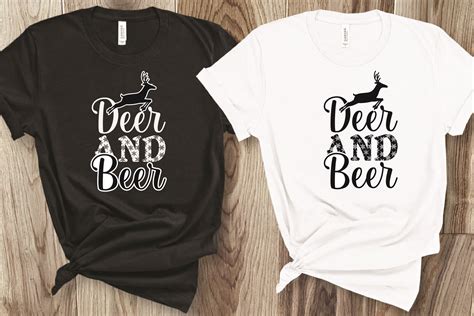 Deer And Beerg Graphic By Graphictbd · Creative Fabrica