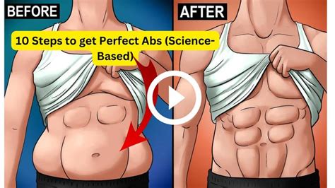 10 Steps To Get Perfect Abs Science Based Perfect Abs How To Get Abs Workout Plan