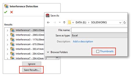 Exporting Interference Detection Results 2021 Whats New In Solidworks Exporting Interference Detection Results 2021 Whats New In Solidworks