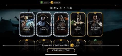 Decided To Get The 30 Elemental Packs And Got Fusion 5 Klassic Raiden
