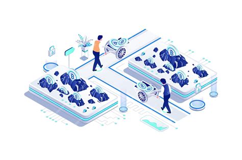 Premium Vector Technology Isometric Illustration