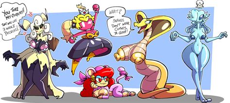 Rule 34 Alien Alien Girl Alien Humanoid Alternate Species Black Body Blonde Hair Blue Body Bob