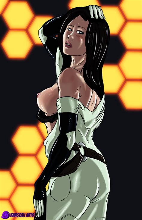 Pin Up Miranda Lawson By Izzykargeau Hentai Foundry