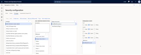 securing a menu item is not enough table permissions dynamicspedia