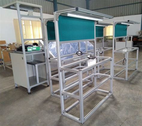 Modular Assembly Tables Aluminium Profiles And Accessories