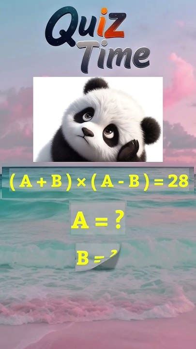Math Challenge Question Shorts Quiz Challenge Mathhack Mathstricks