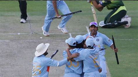 India Vs Pakistan T20 World Cup 2007 Final Ms Dhoni Youtube