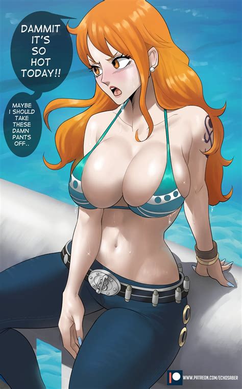Nami One Piece Drawn By Echo Saber Danbooru