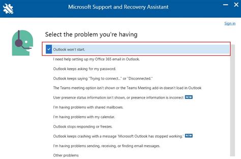 Fix Outlook Exception Error Code 0xc0000005