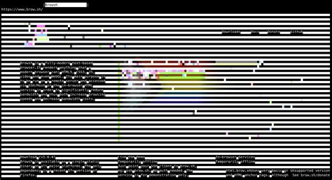 colors not displaying correctly for browsh · issue 1185 · mobile shell