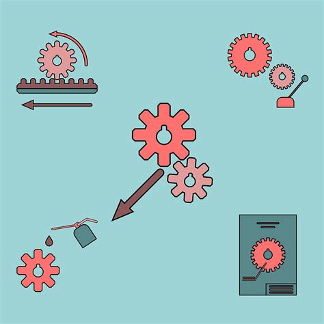 아이콘 및 자동차 부품 벡터 컬렉션 Eps Ai Uidownload