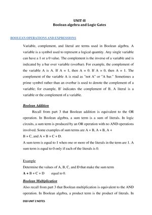 Number System Boolean Algebra COMPUTING AND INFORMATICS NUMBER SYSTEM AND BOOLEAN ALGEBRA A