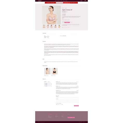 OpenCart Lingerie Modern And Minimalistic ECommerce Opencart Theme