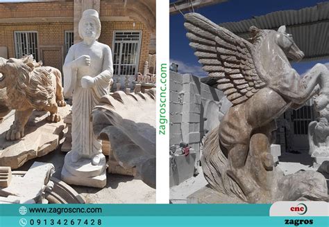مجسمه سنگی ماشین سازی زاگرس طراحی و ساخت دستگاه سی ان سی سنگ،نما رومی