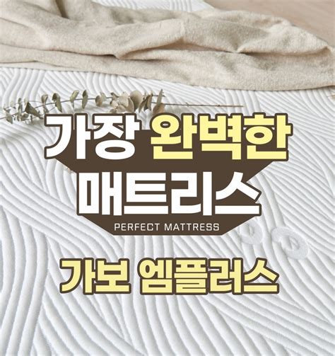 가보건강침대 온돌 매트리스 출시 대한경제