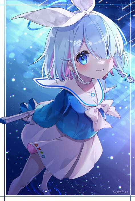 Safebooru 1girl Absurdres Arms Behind Back Arona Blue Archive