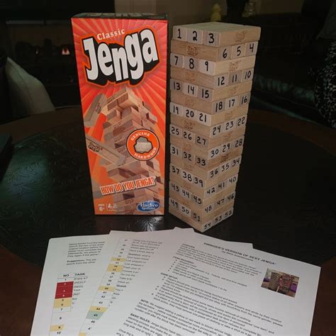 Sexy Jenga Game Etsy