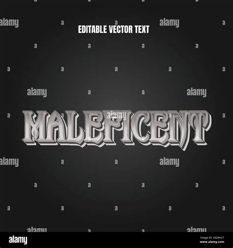Editable Vector Text Effect Stock Vector Image And Art Alamy