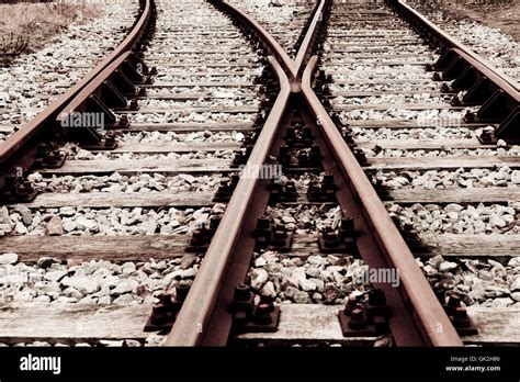 Curved Rails Hi Res Stock Photography And Images Alamy