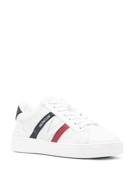 Moncler Monaco Low Leather Sneakers Moncler
