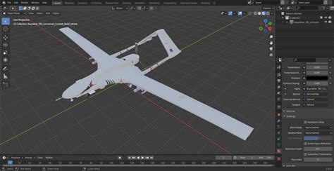 Unmanned Combat Aerial Vehicle D Model Ds Blend C D Fbx Max Ma Lxo Obj