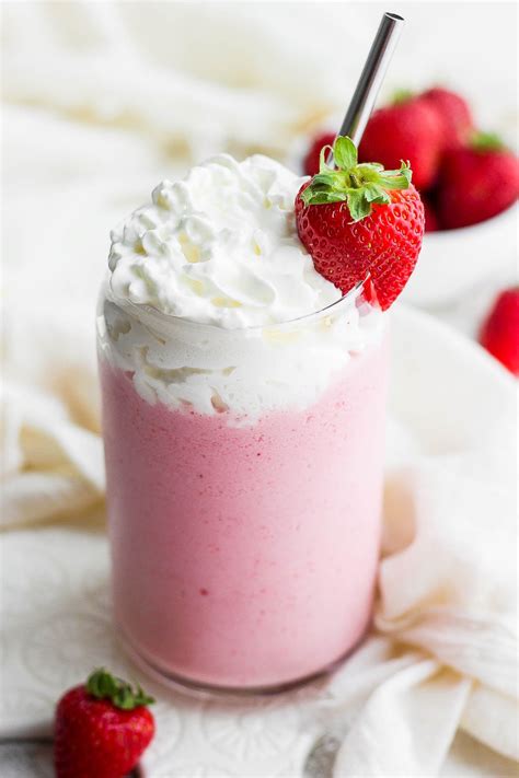 Strawberry Milkshake To Go