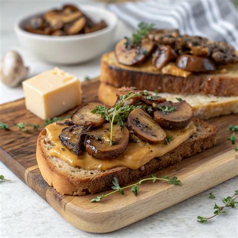 Norwegian Brunost And Mushroom Toast Teresas Recipes