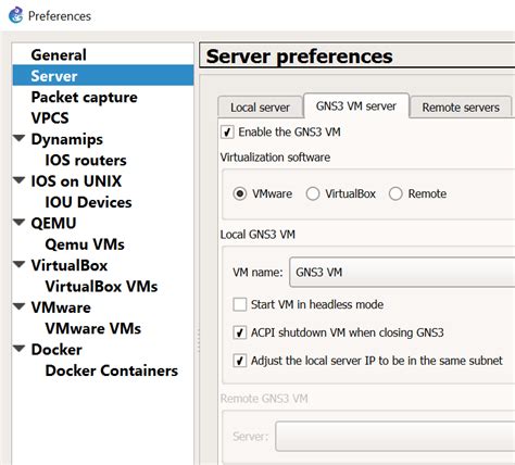 GNS Install And Configure The Packet Wizard