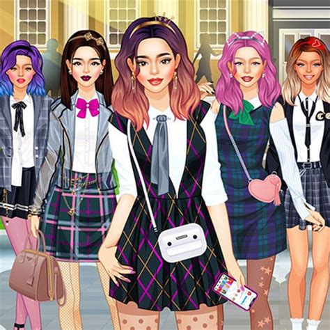 College Mädchen Team Makeover 👗 Kostenlos Spielen Prinxy
