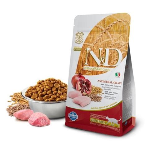 Купити Farmina N&D Low Grain Cat Neutered Chicken Adult ...