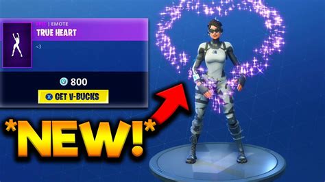 New True Heart Emote Fortnite Item Shop July 7 Youtube