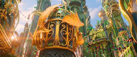 Wicked Clock Tower Musical Theatre Poster Wicked Emerald City