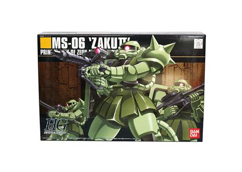 Gundam Hguc Ms 06 Zaku Ii 1144 Hg Model Kit Action Figure Headquarters