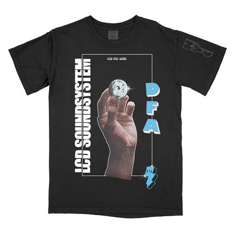 Lcd Soundsystem Knockdown Center 2025 Black T Shirt Dfa Records