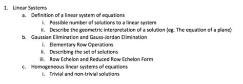 Linear Algebra Outline Flashcards Quizlet Linear Algebra Outline Flashcards Quizlet