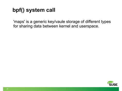 EBPF Maps PPT