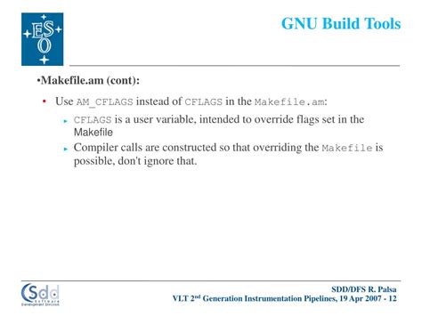 PPT CVS GNU Build Tools Coding Standards PowerPoint Presentation ID 5323822