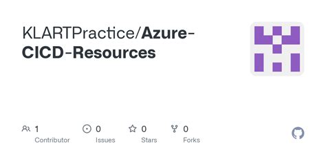 Github Klartpracticeazure Cicd Resources