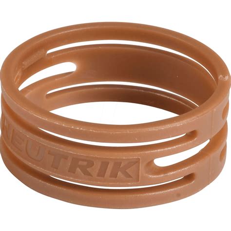 Neutrik Xxr 1 Color Coding Ring For Xx Series Brown Performance Audio