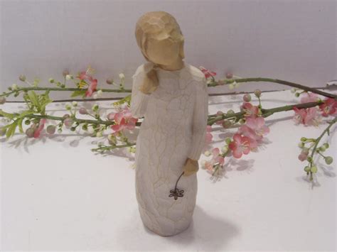 Vintage Willow Tree Remember Figurine Rememberence Sorrow Figurine Etsy