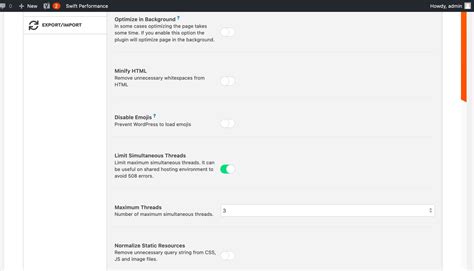 Limit Simultaneous Threads Swift Performance