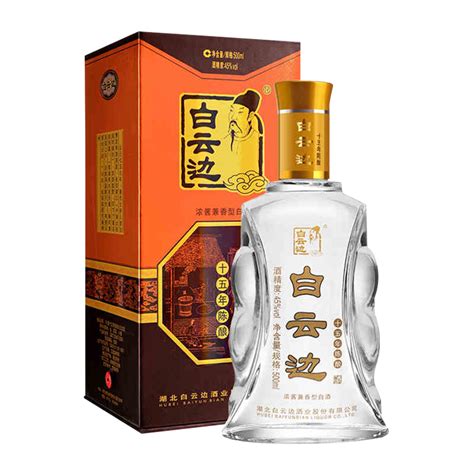 白云边15年45度十五年陈酿500ml浓酱兼香型白酒 湖北特产名酒礼盒装 500ml单瓶装【图片 价格 品牌 评论】 京东