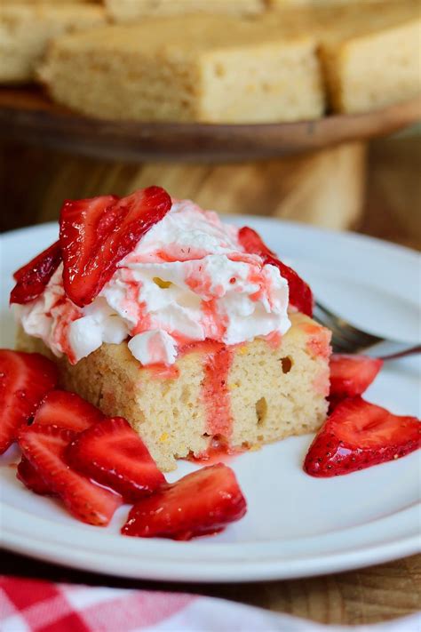 Vegan Strawberry Shortcake The Cheeky Chickpea
